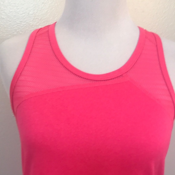 Nike | Tops | Nike Hot Pink Drifit Asymmetrical Design Tank | Poshmark